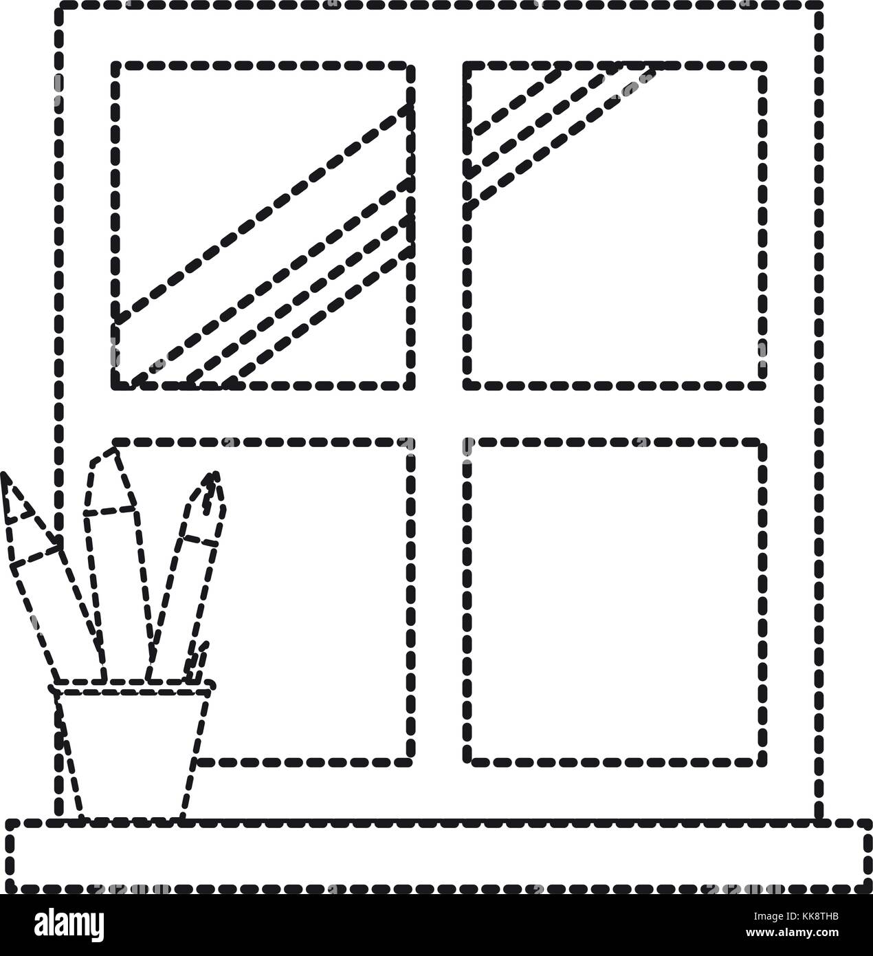 house window icon Stock Vector Image & Art - Alamy