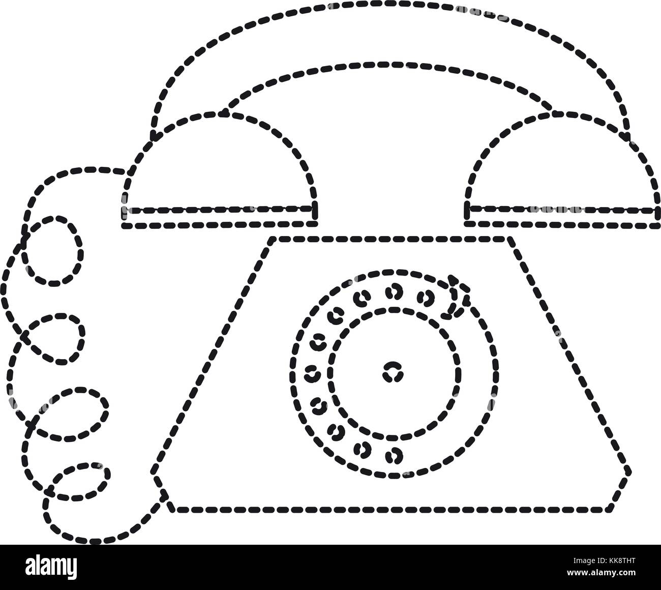 retro phone icon Stock Vector Image & Art - Alamy