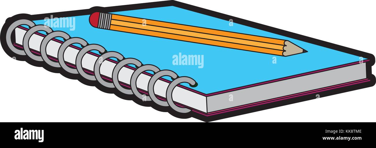 Isolated notebook design Stock Vector Image & Art - Alamy