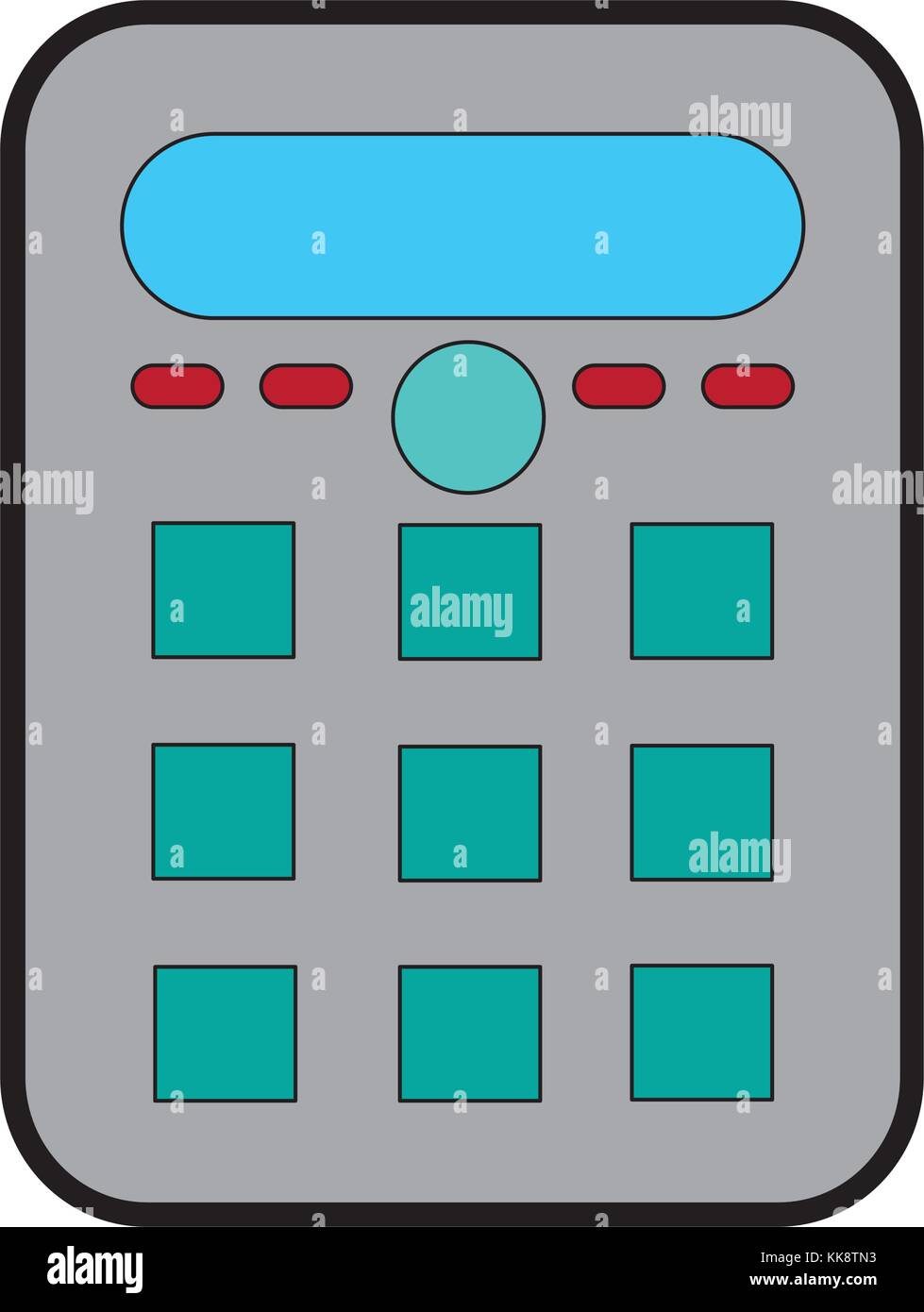 Isolated calculator design Stock Vector Image & Art - Alamy