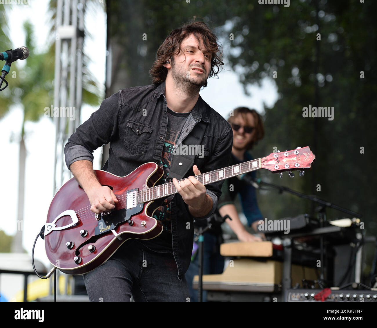 BOCA RATON, JANUARY - 17: Zack Feinberg of The Revivalists performs ...