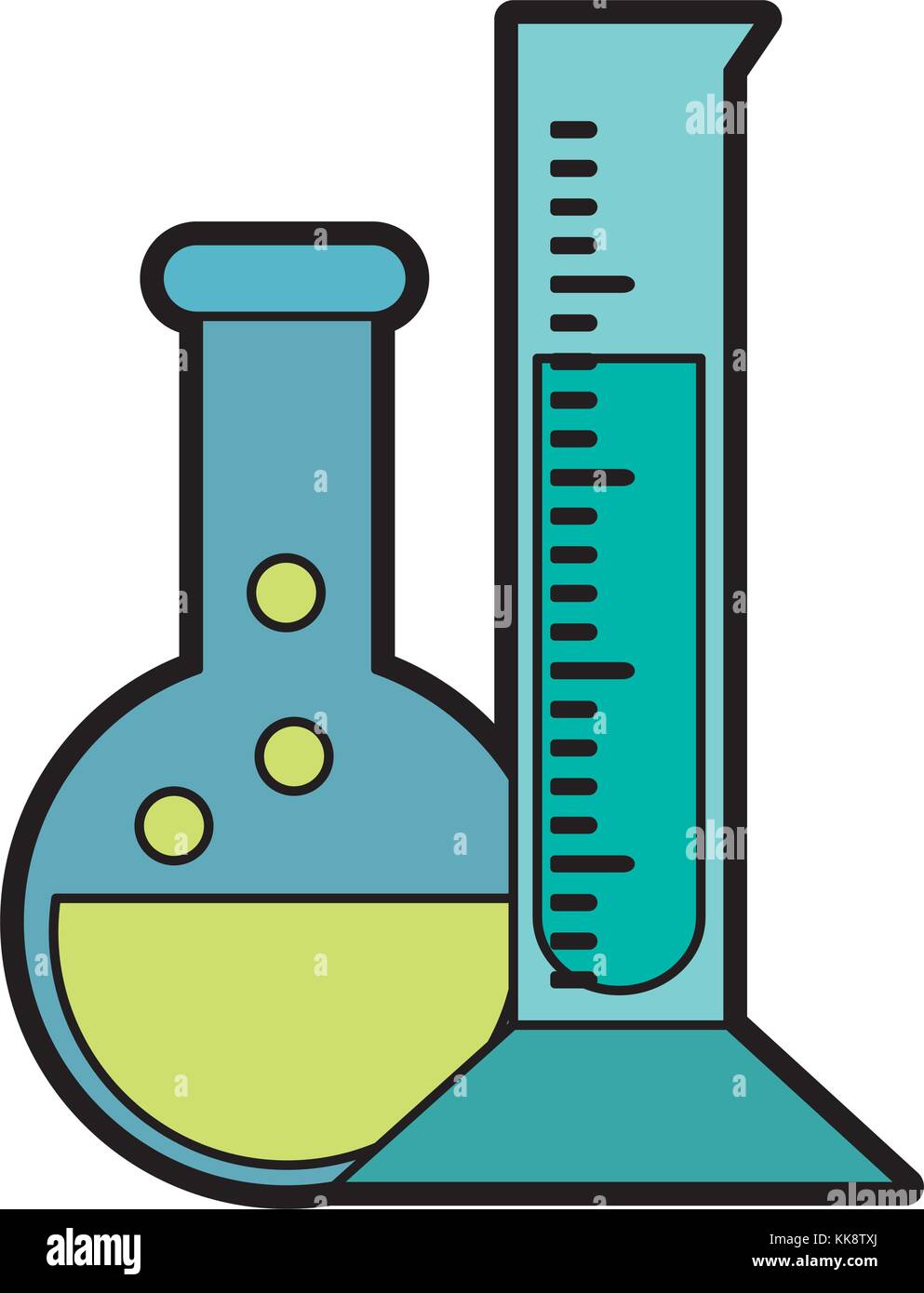 Isolated flask design Stock Vector Image & Art - Alamy