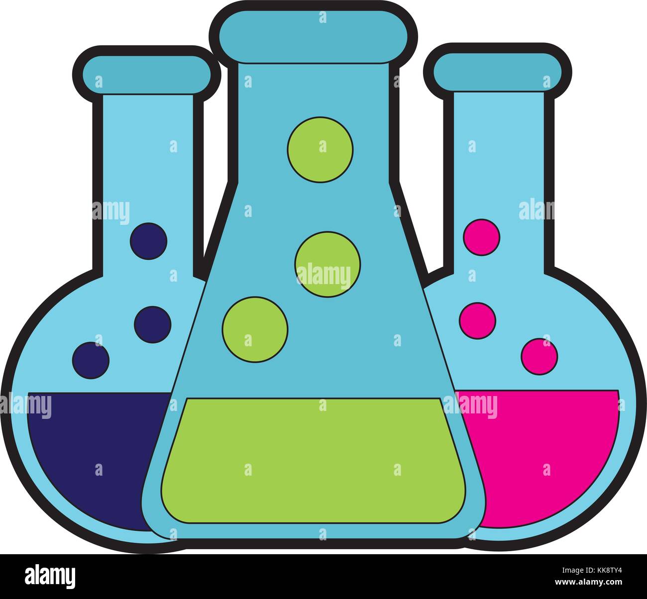 Isolated flask design Stock Vector Image & Art - Alamy