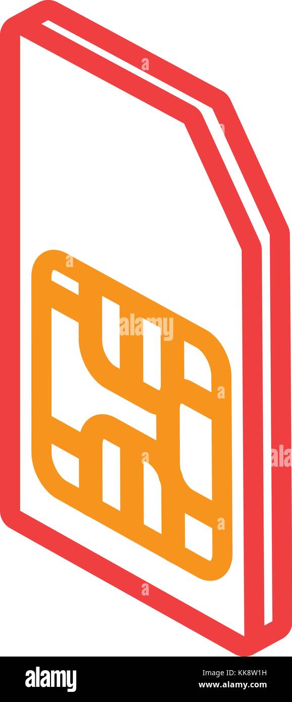 sim card vector illustration Stock Vector Image & Art - Alamy