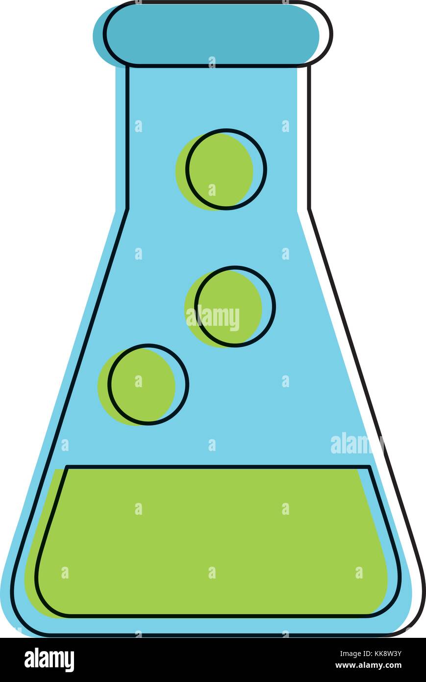 Isolated flask design Stock Vector Image & Art - Alamy