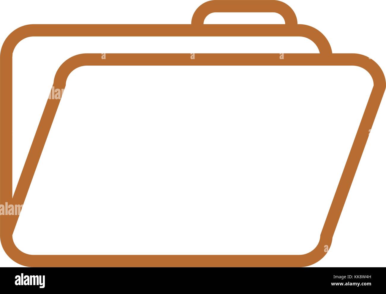 Folder File Vector Illustration Stock Vector Image And Art Alamy