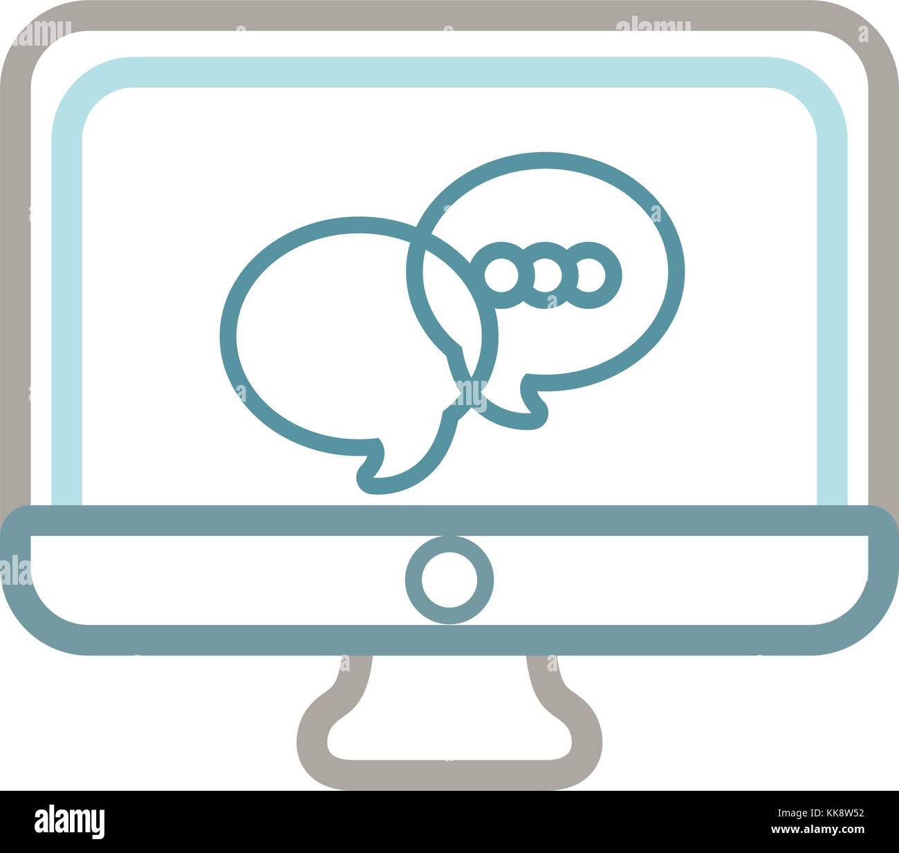 screen vector illustration Stock Vector Image & Art - Alamy