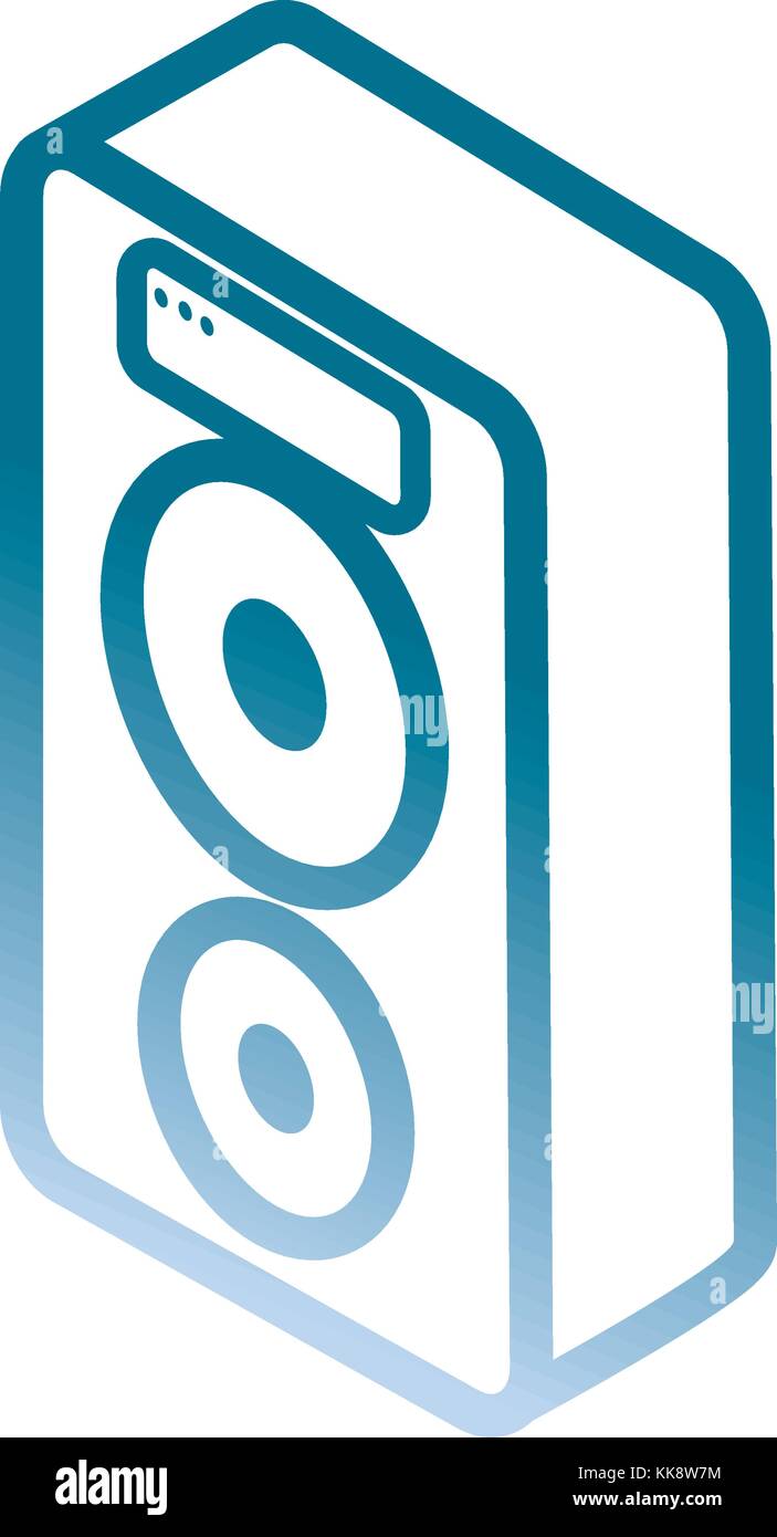 stereo vector illustration Stock Vector Image & Art - Alamy