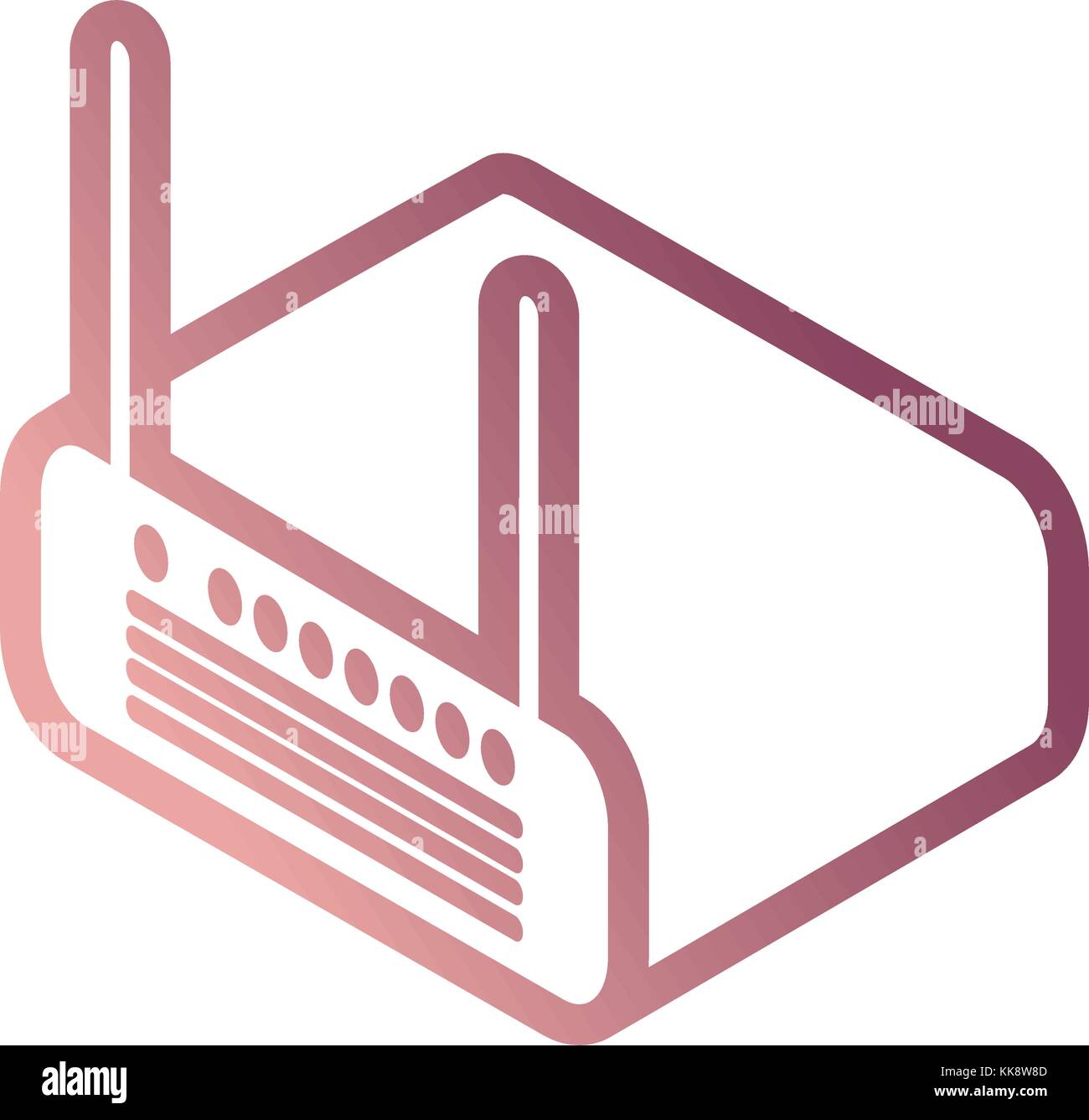 router vector illustration Stock Vector Image & Art - Alamy