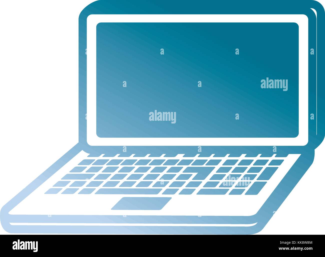 laptop vector illustration Stock Vector Image & Art - Alamy