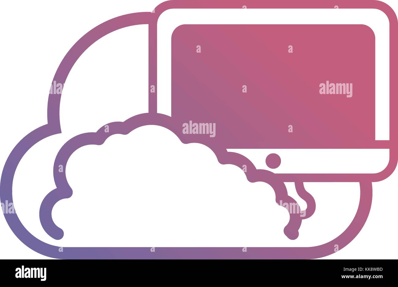 screen vector illustration Stock Vector Image & Art - Alamy