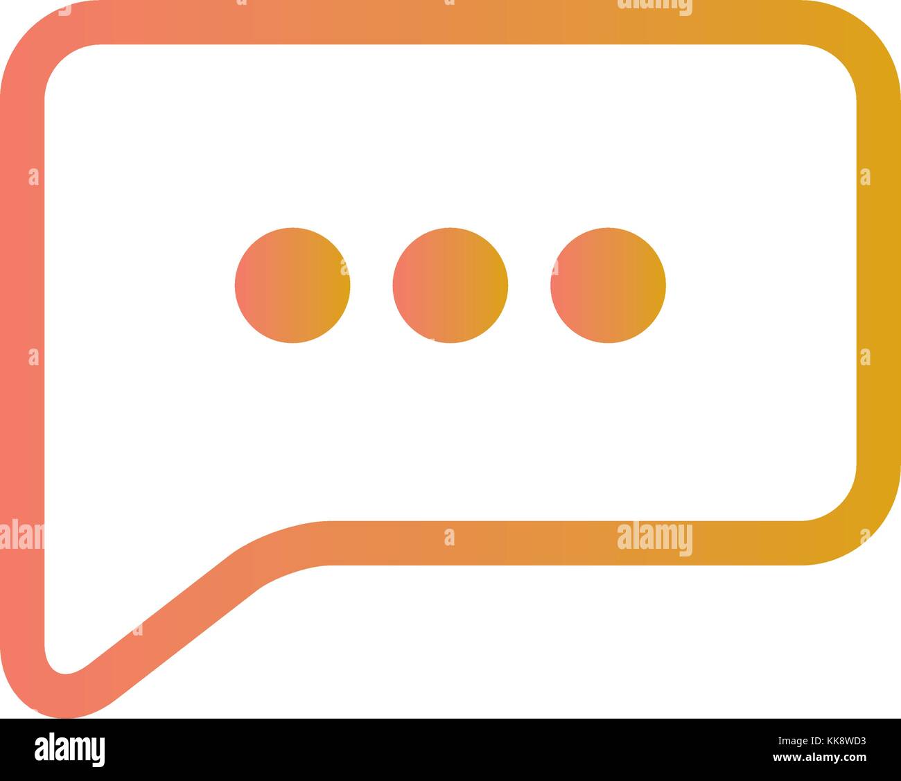 chat bubble vector illustration Stock Vector Image & Art - Alamy