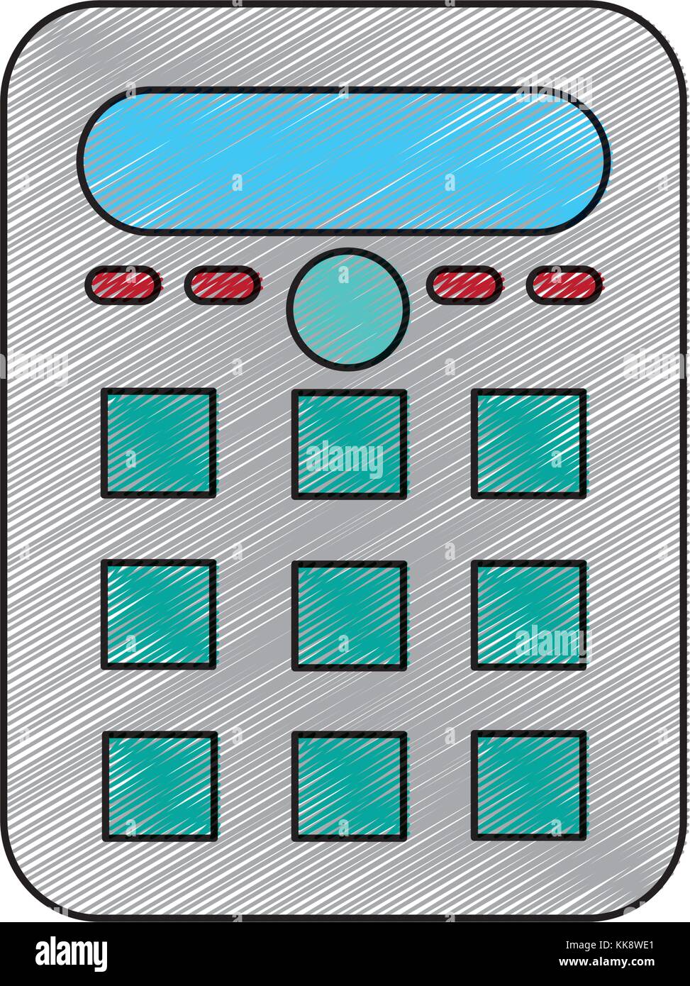 Isolated calculator design Stock Vector Image & Art - Alamy