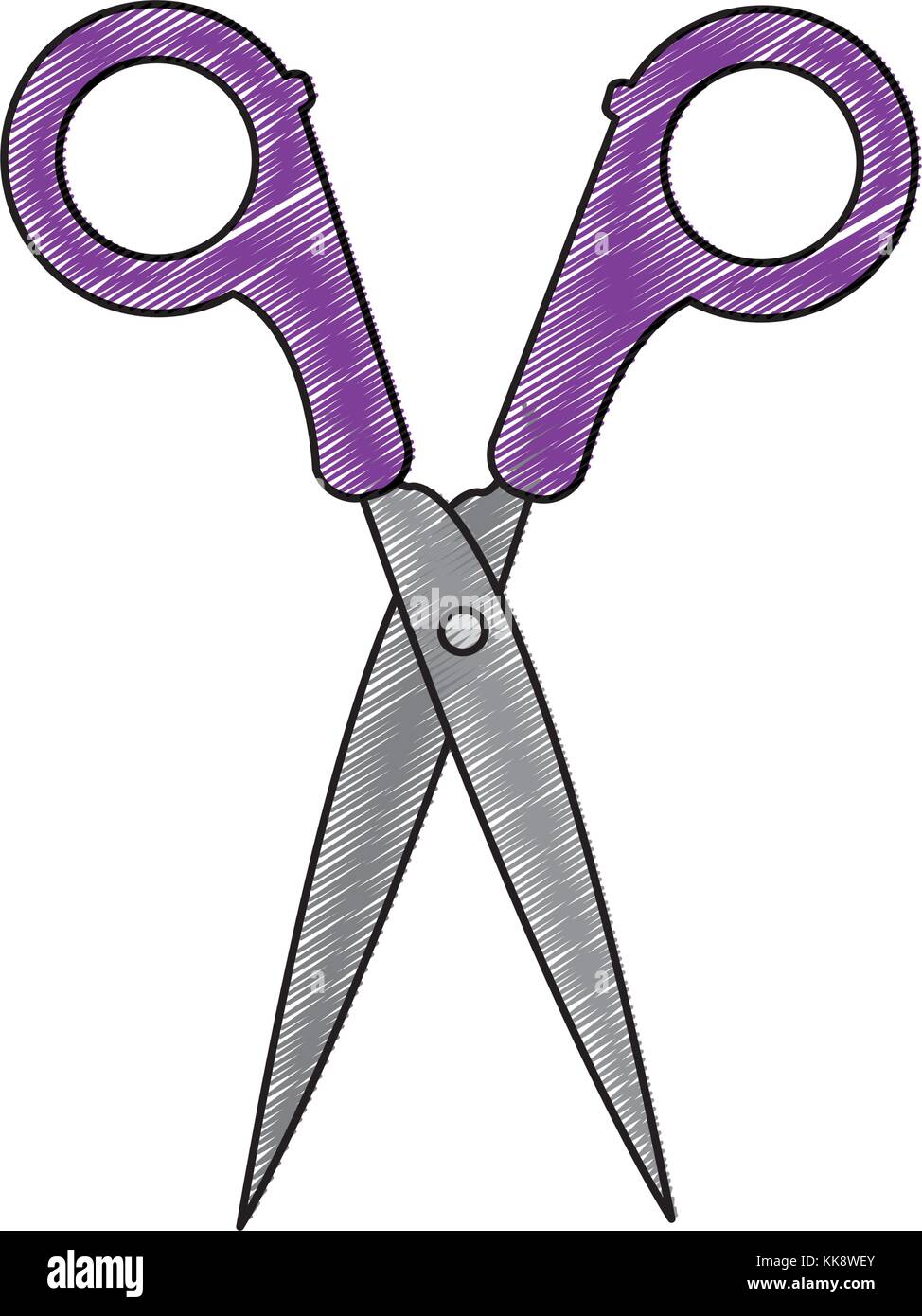 Isolated scissor design Stock Vector Image & Art - Alamy