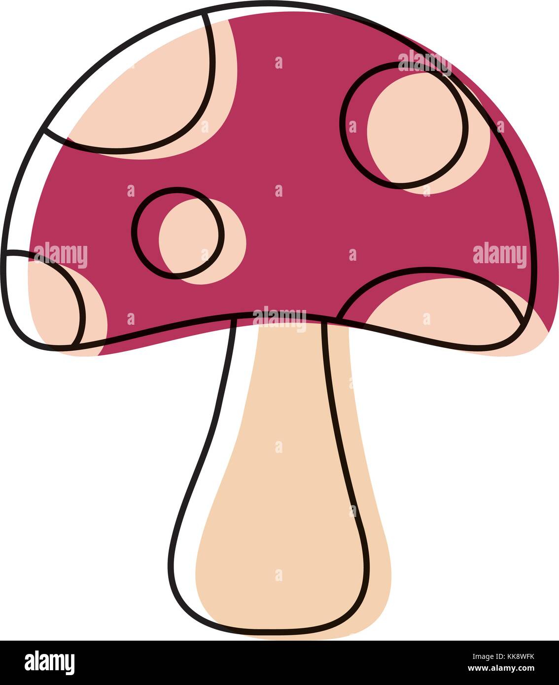 fungus vector illustration Stock Vector Image & Art - Alamy