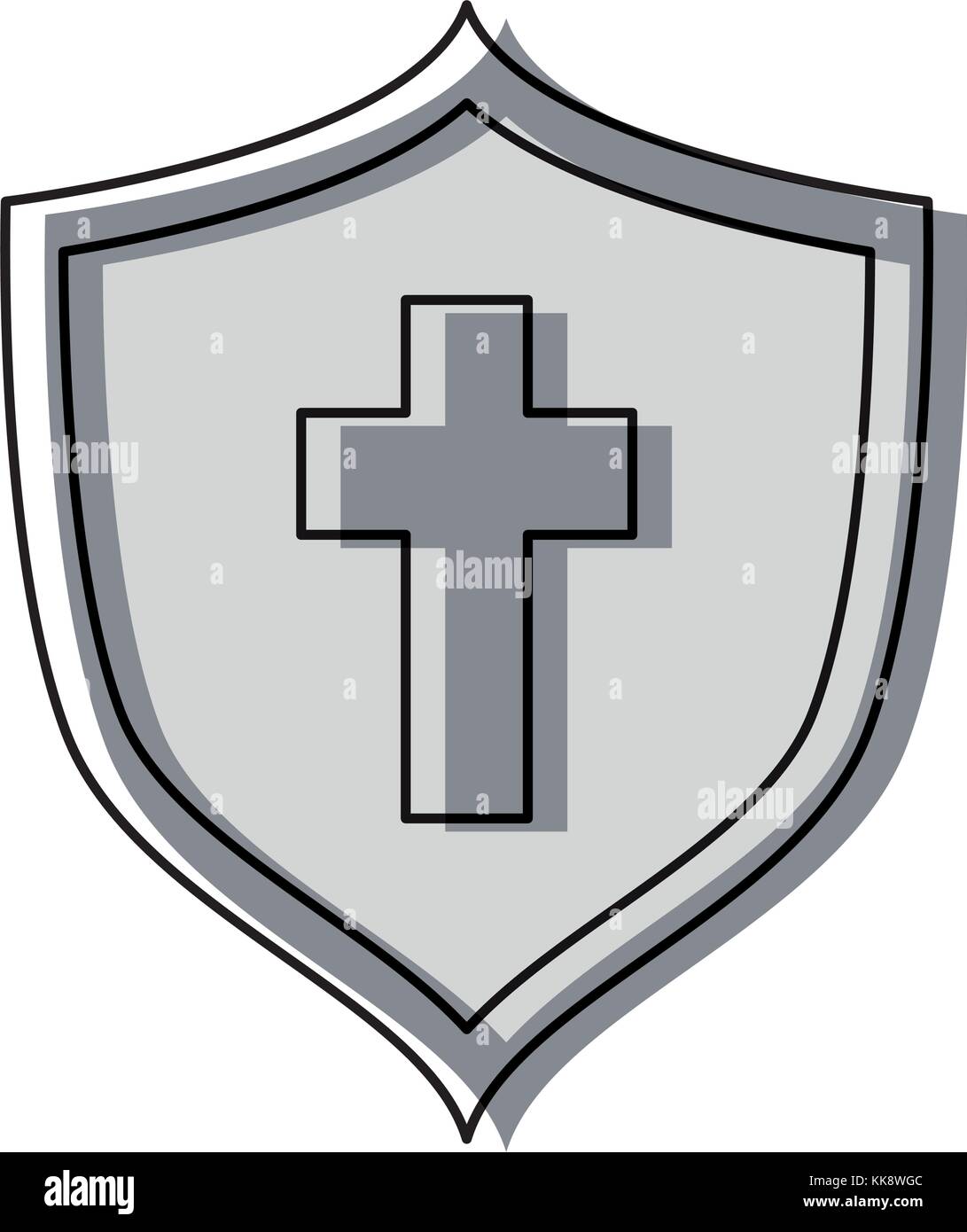 shield vector illustration Stock Vector Image & Art - Alamy