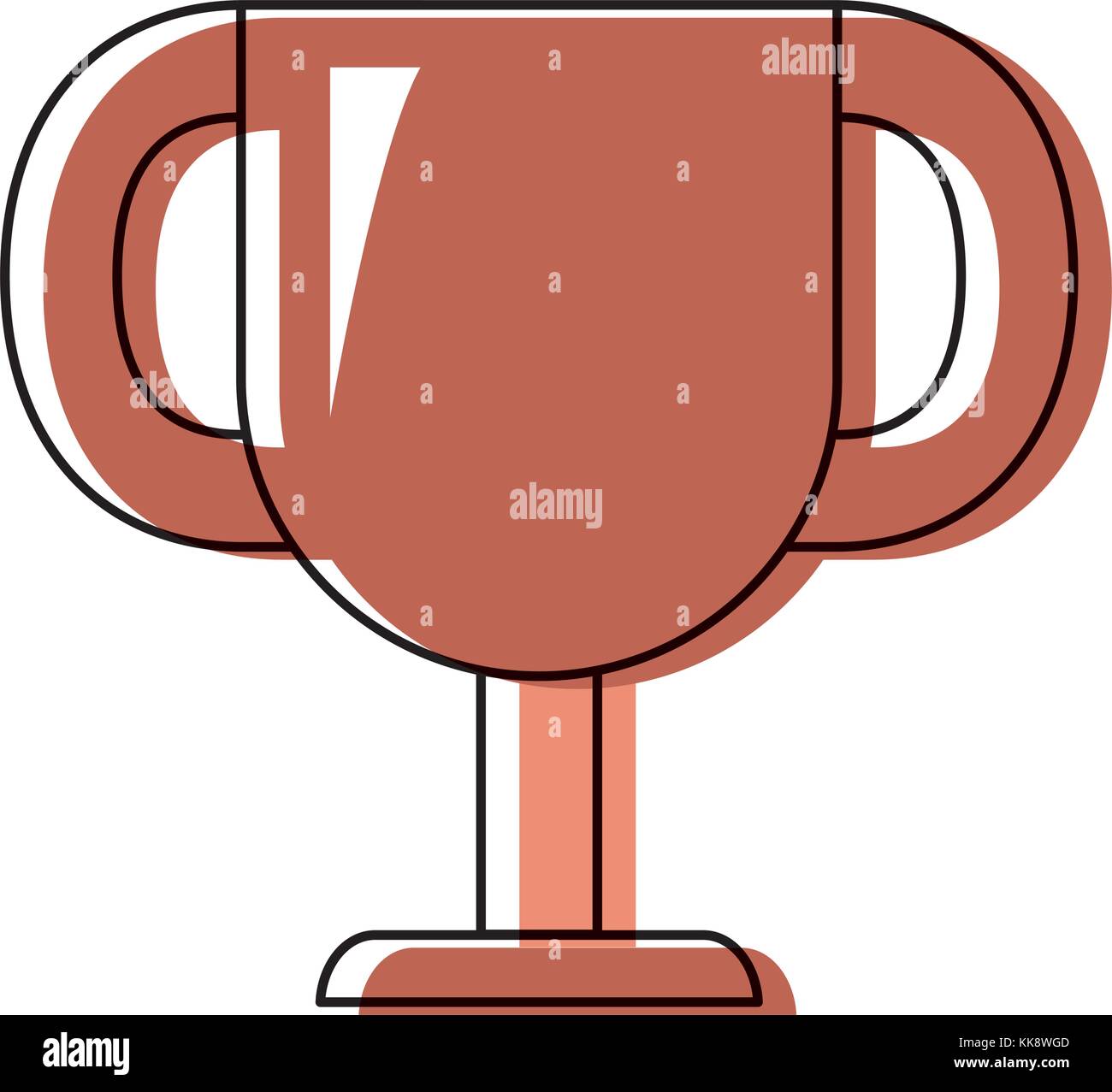 trophy vector illustration Stock Vector Image & Art - Alamy