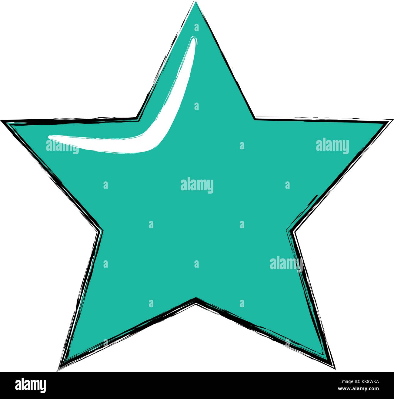 star vector illustration Stock Vector Image & Art - Alamy