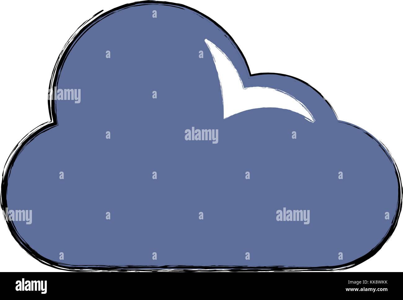 cloud vector illustration Stock Vector Image & Art - Alamy