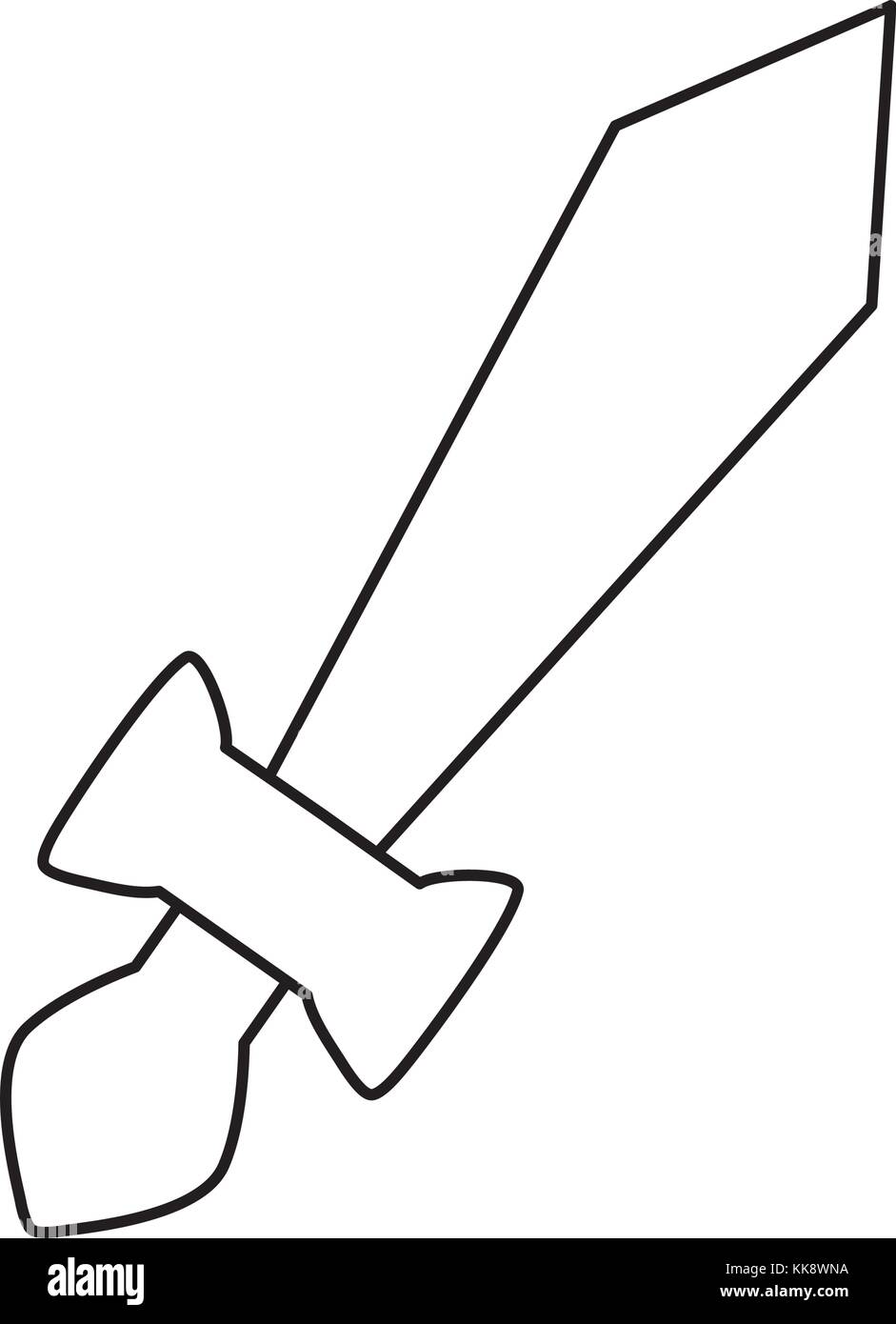 sword vector illustration Stock Vector Image & Art - Alamy