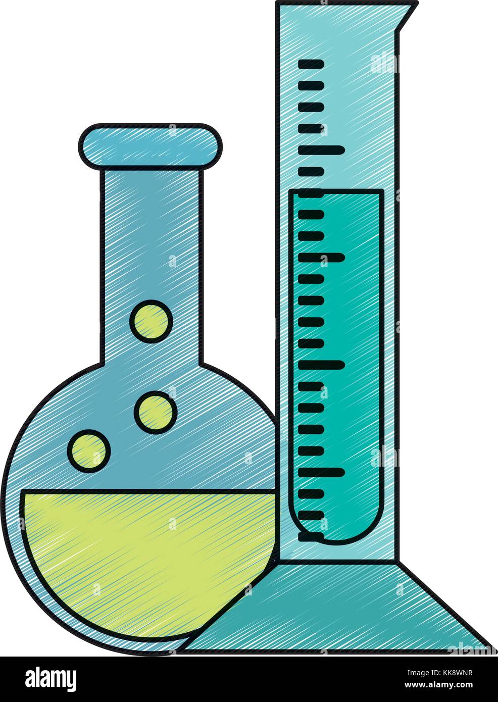 Isolated flask design Stock Vector Image & Art - Alamy