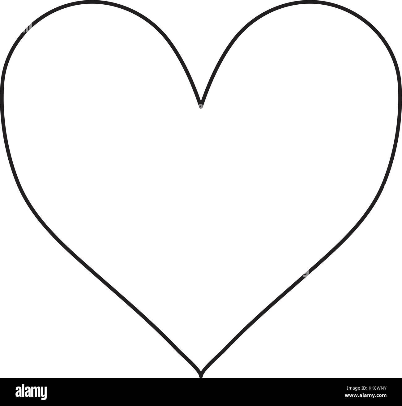 heart vector illustration Stock Vector Image & Art - Alamy