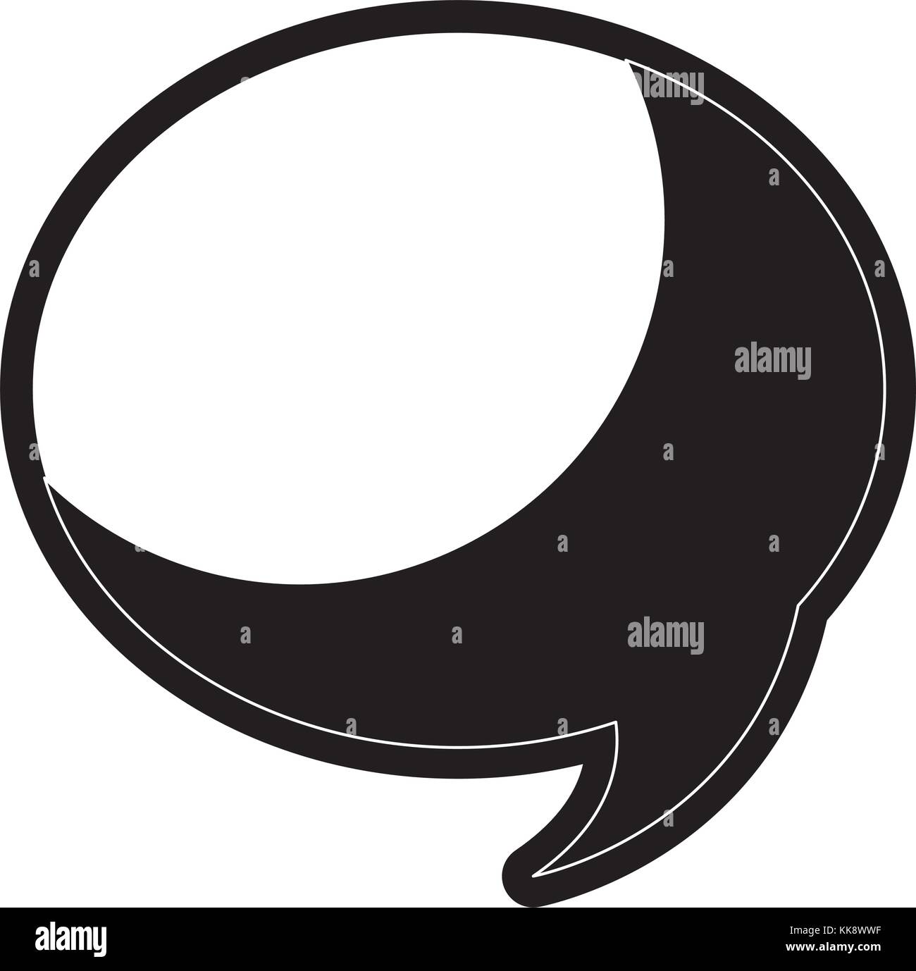 chat bubble vector illustration Stock Vector Image & Art - Alamy