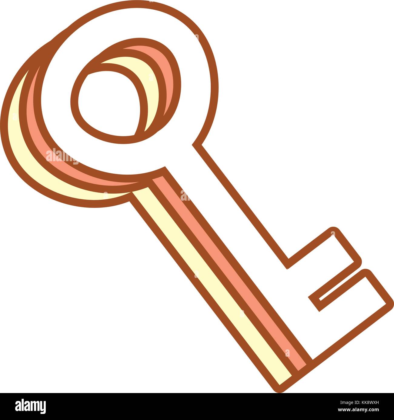 key vector illustration Stock Vector Image & Art - Alamy