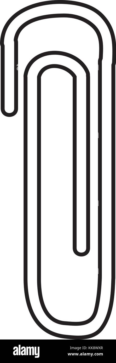 Isolated paper clip design Stock Vector Image & Art - Alamy