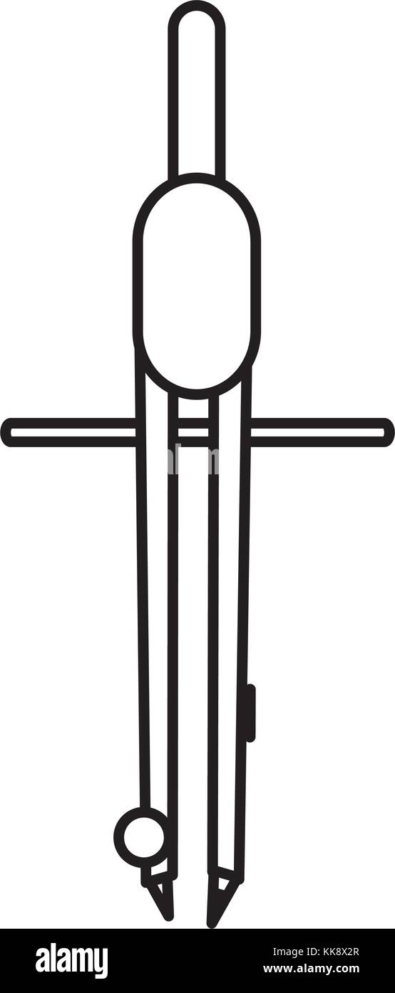 Isolated compass design Stock Vector Image & Art - Alamy