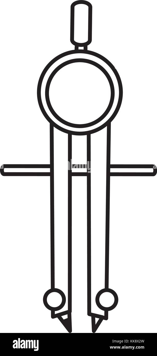 Isolated compass design Stock Vector Image & Art - Alamy