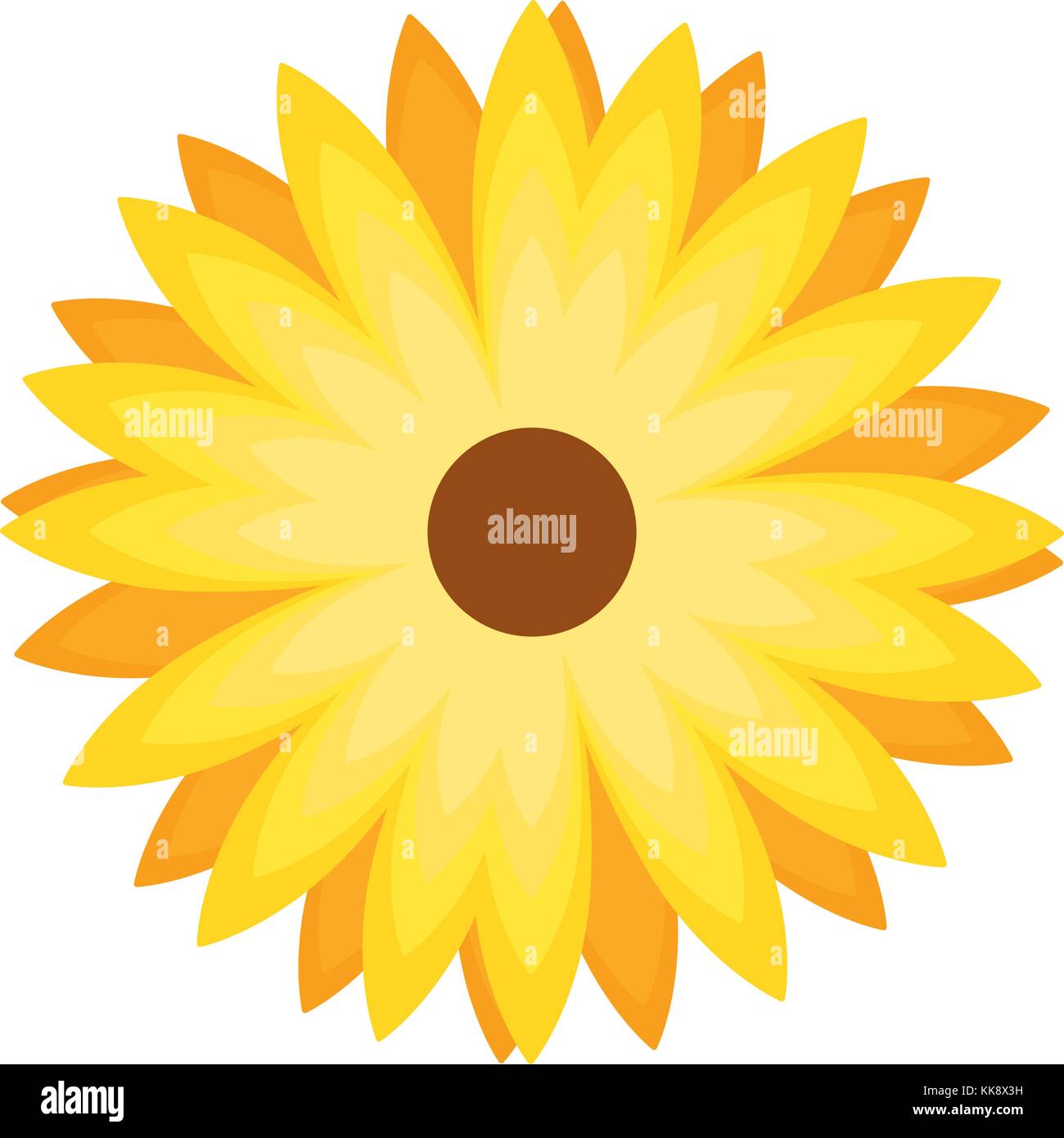 flower vector illustration Stock Vector Image & Art - Alamy