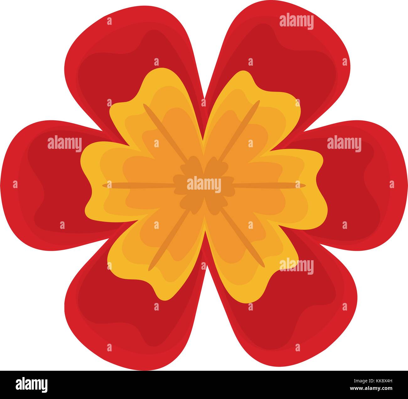 flower vector illustration Stock Vector Image & Art - Alamy