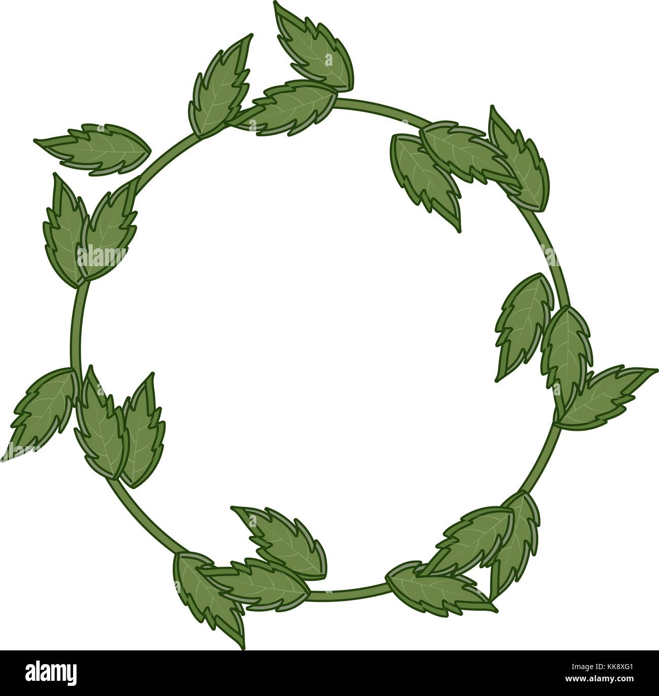 Leaves Vector Illustration Stock Vector Image And Art Alamy