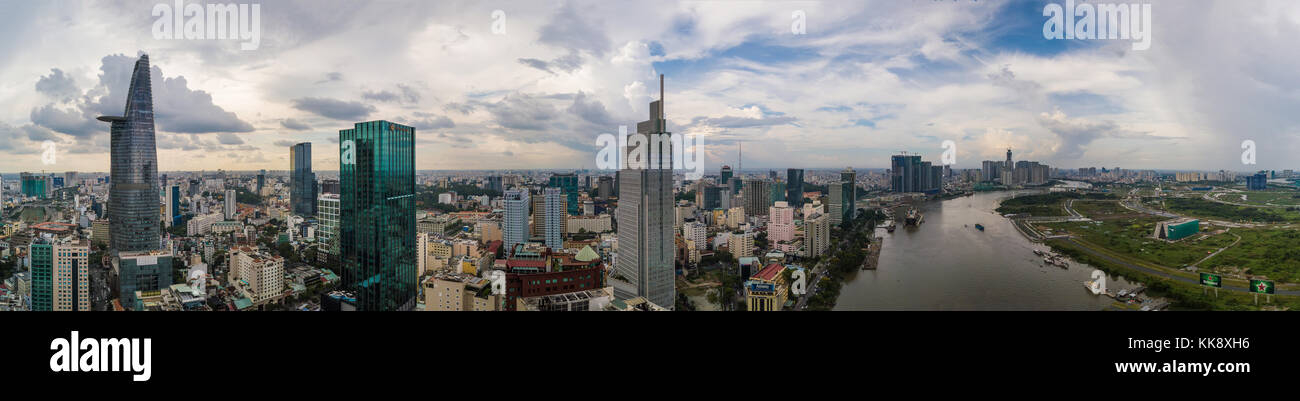 Saigon skyline hi-res stock photography and images - Alamy