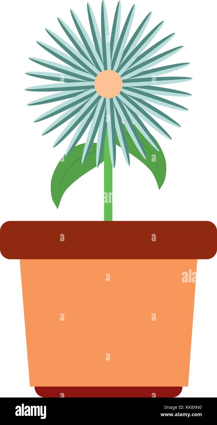 flowerpot vector illustration Stock Vector Image & Art - Alamy