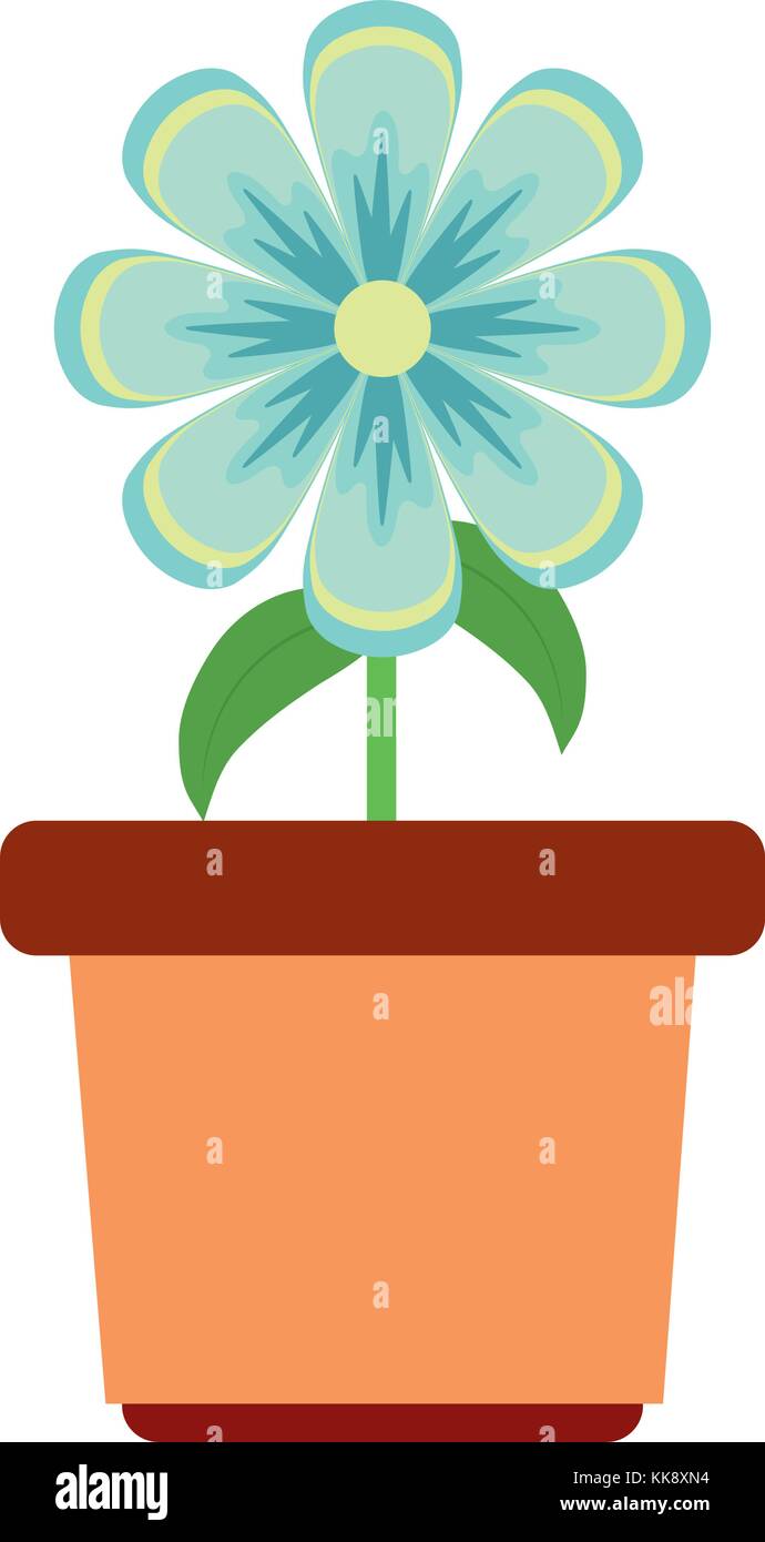 flowerpot vector illustration Stock Vector Image & Art - Alamy