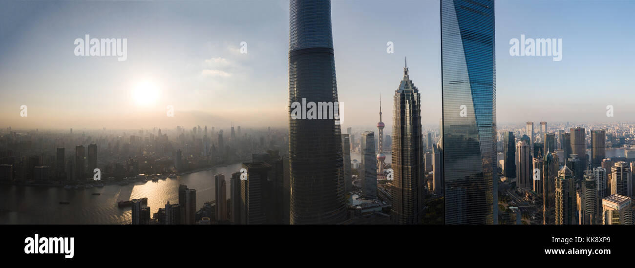 Drone shanghai hi-res stock photography and images - Alamy
