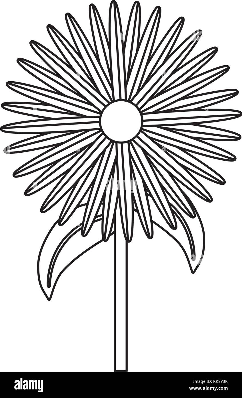 flower stem vector illustration Stock Vector Image & Art - Alamy