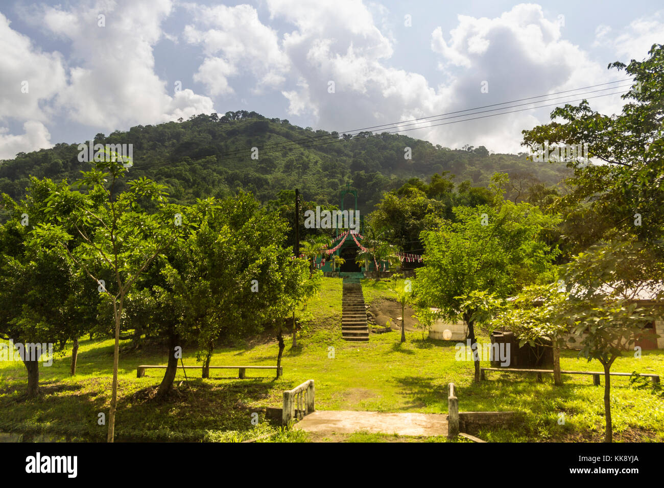 Panoramic view of mountains. Ciudad Valles, San Luis Potosí. Mexico ...