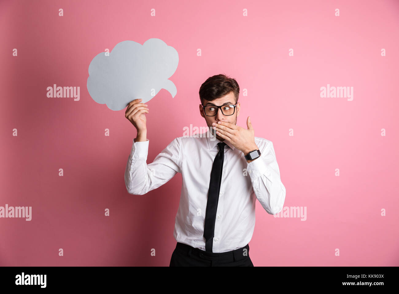 Embarrassed man hi-res stock photography and images - Alamy