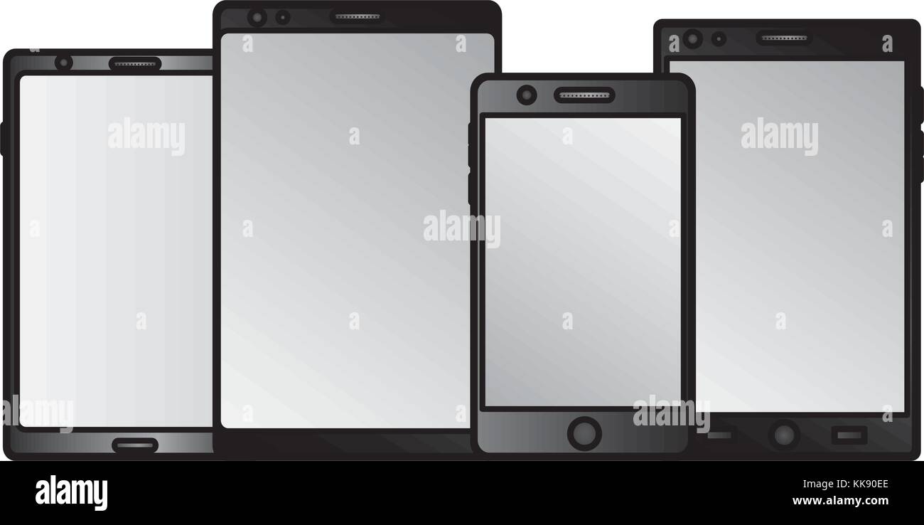 smartphone digital device icon image Stock Vector Image & Art - Alamy