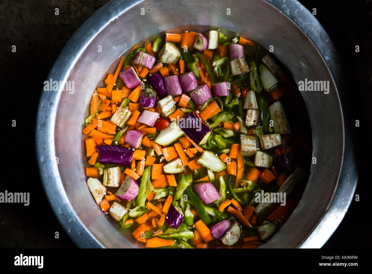 Food prep india hi-res stock photography and images - Alamy