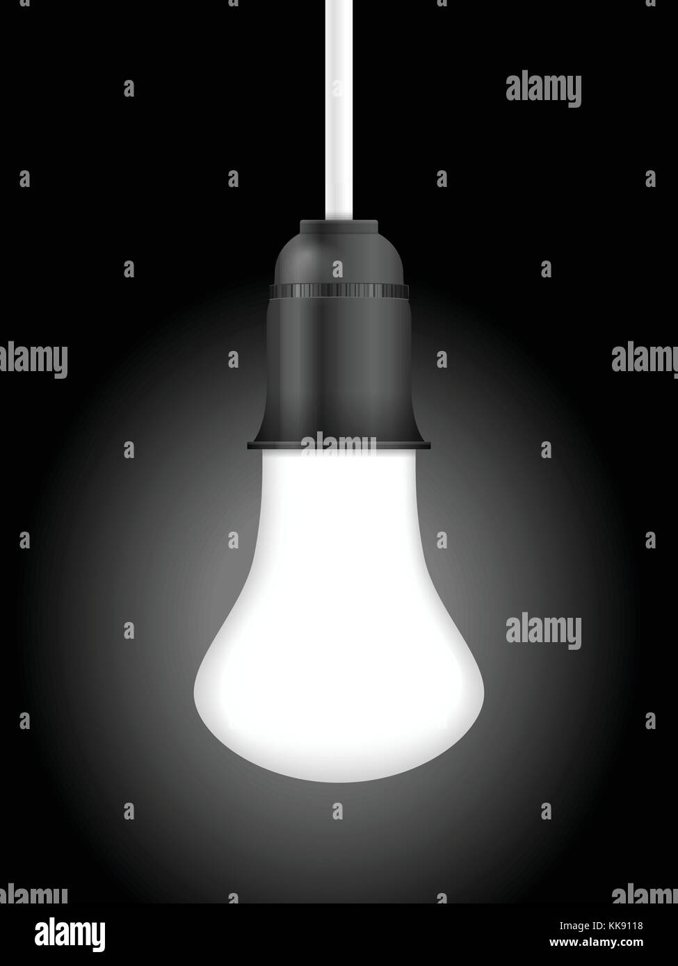 Light bulb socket Stock Vector Images - Alamy