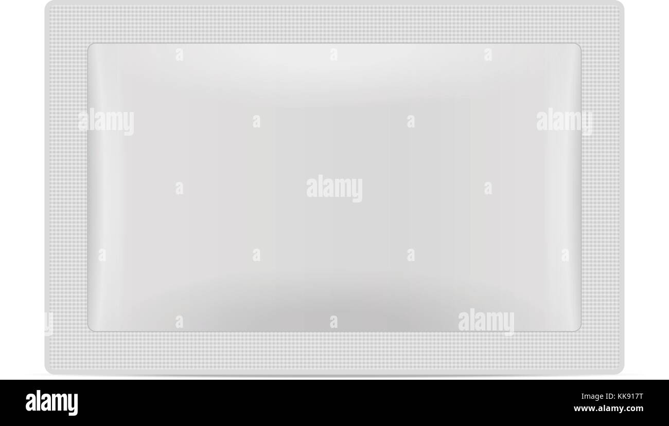 Sachet packaging on a white background Stock Vector Image & Art - Alamy