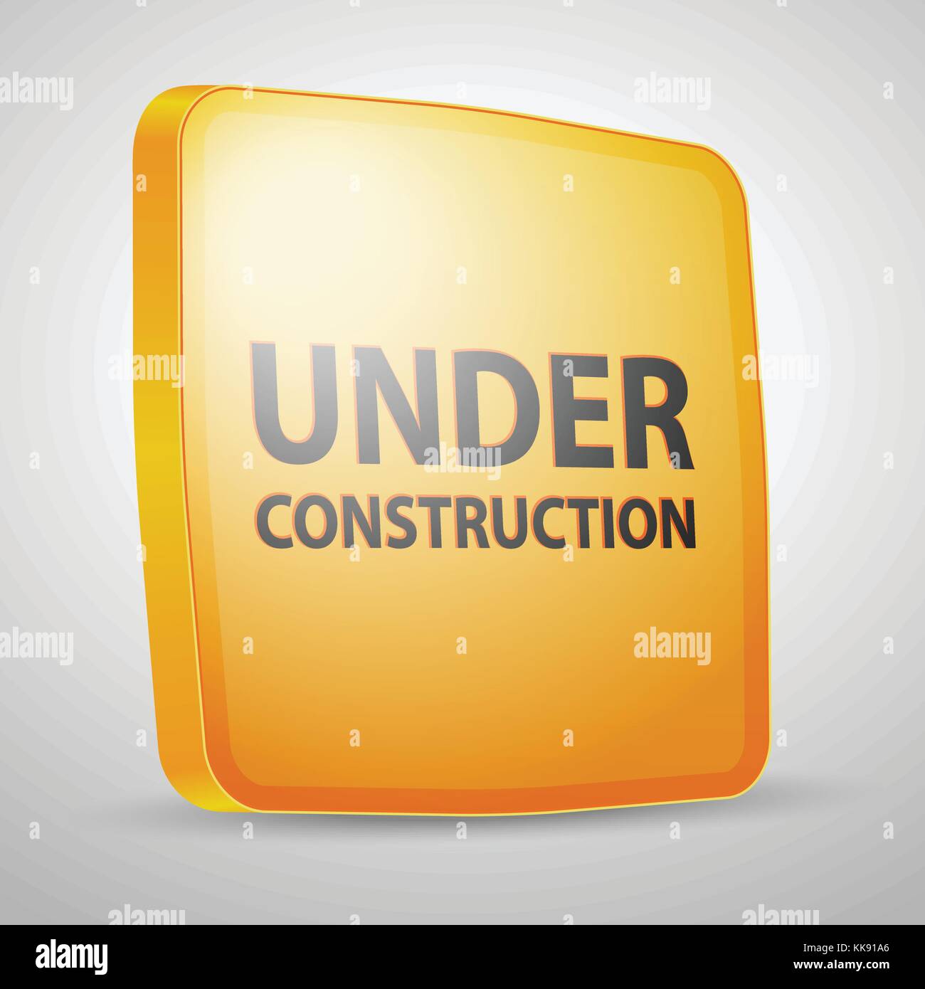 Under construction icon on a white background Stock Vector Image & Art ...