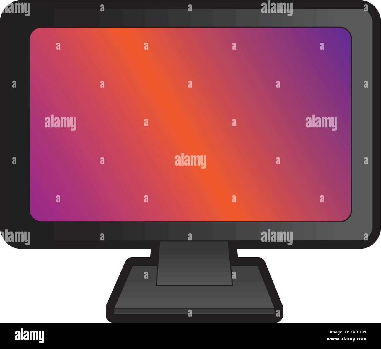 computer monitor icon image Stock Vector Image & Art - Alamy