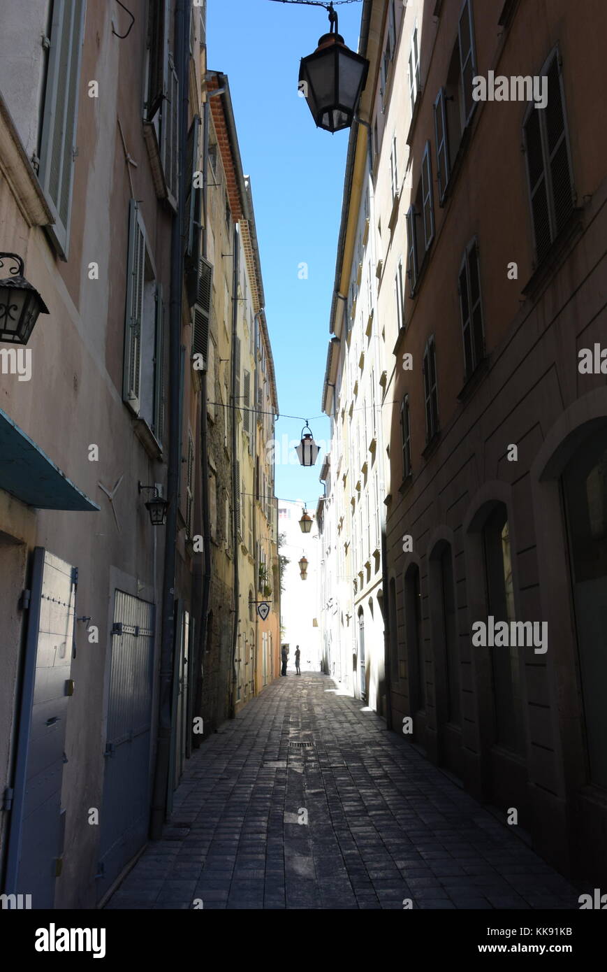 Street view from Toulon, Provence, France Stock Photo - Alamy