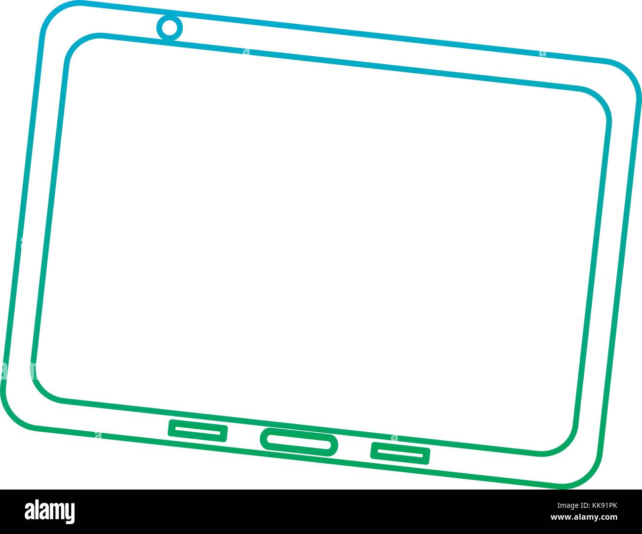 tablet device icon image Stock Vector Image & Art - Alamy