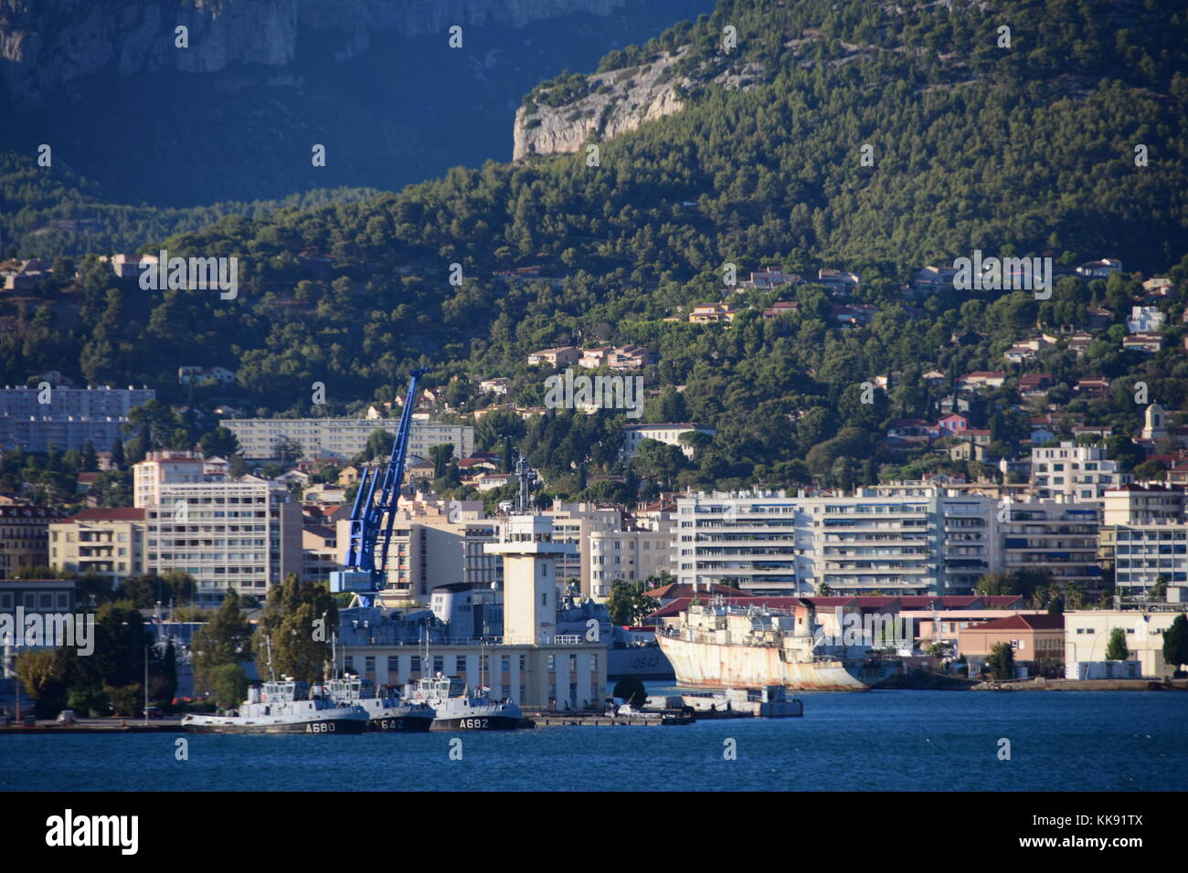 French naval base, Toulon, Provence, France Stock Photo - Alamy